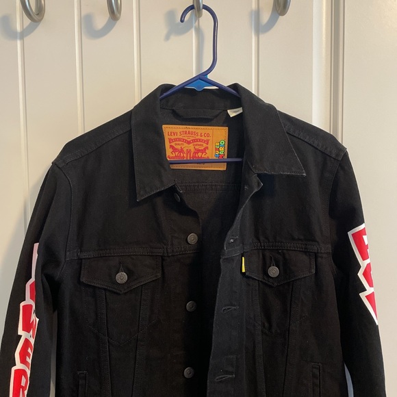 Levi's | Jackets & Coats | Nwot Levis X Nintendo Super Mario Bros Jean ...